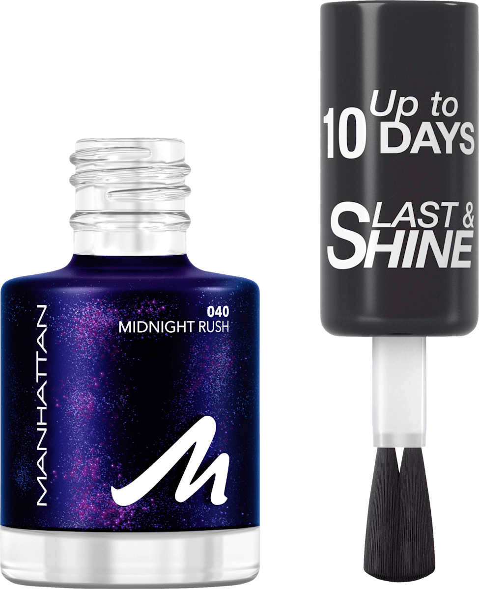 MANHATTAN Cosmetics Nagellack Last & Shine 040 Midnight Rush, 8 ml dauerhaft günstig online ...