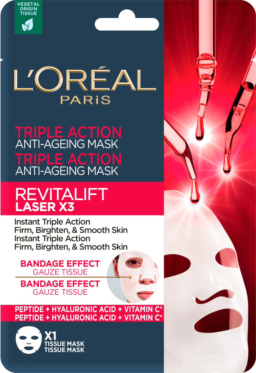 L'ORÉAL PARiS REVITALIFT LASER X3 maska za lice, 1 kom | dm.rs