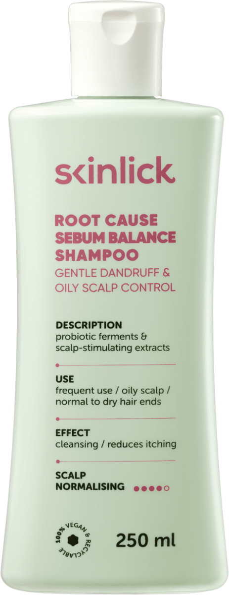 skinlick Sebum Balance šampon za masnu kosu, 250 ml trajno povoljna online kupovina | dm ...