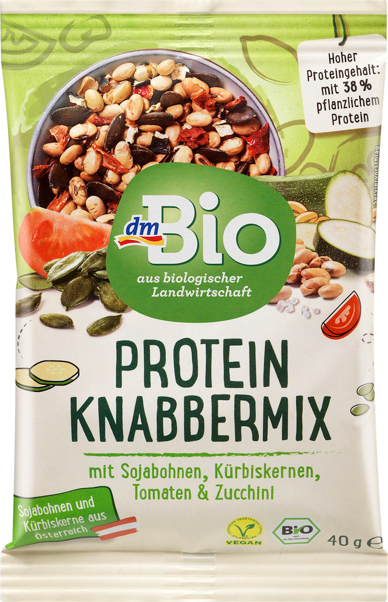 dmBio Knabbermix Protein, 40 g | dm.at