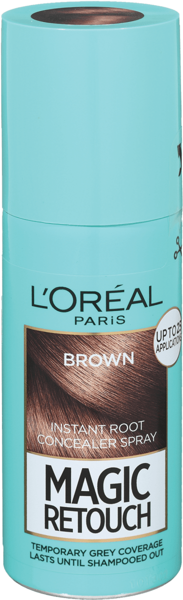 L'ORÉAL PARiS MAGIC RETOUCH Sprej za prekrivanje izrasta – smeđa, 75 ml ...