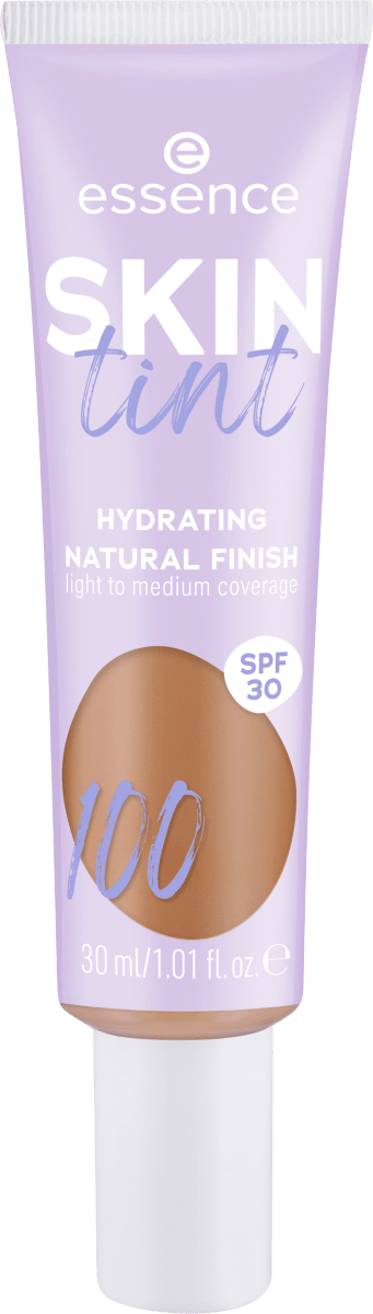 essence Foundation Skin Tint Hydrating Natural Finish LSF 30, 100, 30 ...
