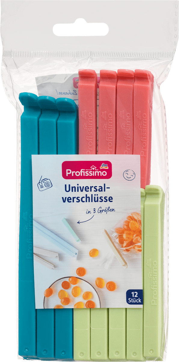 Profissimo univerzální uzávěry, 12 ks Nakoupit výhodně online | dm.cz