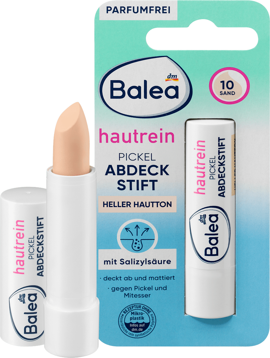 Balea Pickel Abdeckstift Hautrein Farbe 10 Heller Hautton, 4,5 g dauerhaft günstig online kaufen ...