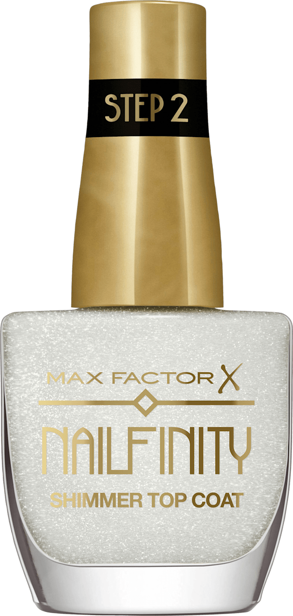 MAX FACTOR Top Coat Shimmer Nailfinity 102 Starry Veil, 12 ml dauerhaft ...