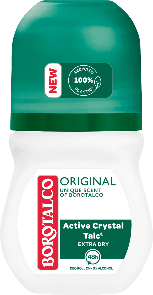 Borotalco Original deodorant roll-on, 50 ml | dm.cz