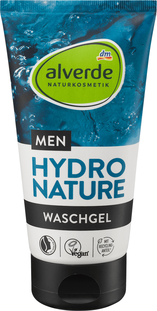 alverde MEN mycí gel Hydro Nature, 150 ml Nakoupit výhodně online | dm.cz