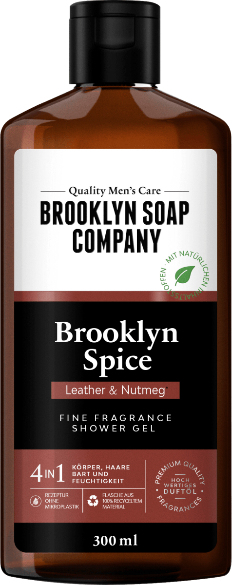 Brooklyn Soap Company Duschgel Brooklyn Spice, 300 ml dm Dauerpreis ...