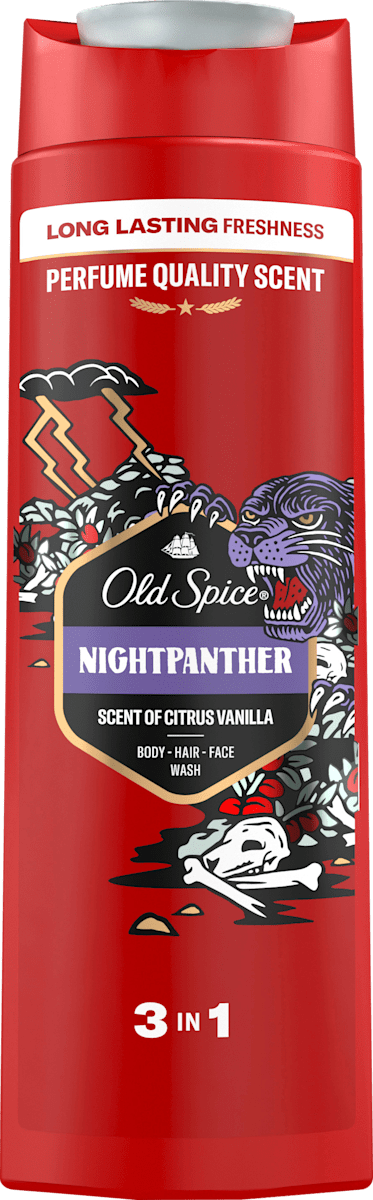 Old Spice Duschgel Nightpanther, 400 ml dm Dauerpreis: Immergünstig einkaufen | dm.at