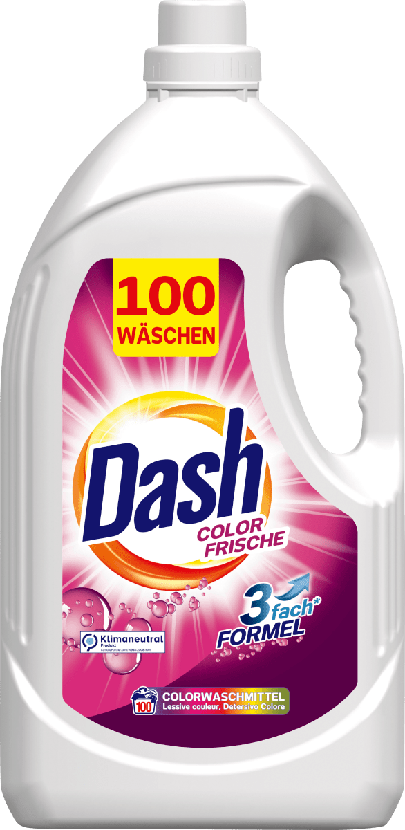 Dash Detergent de rufe Color Frische 100 de spălări, 5 l cumpără ...