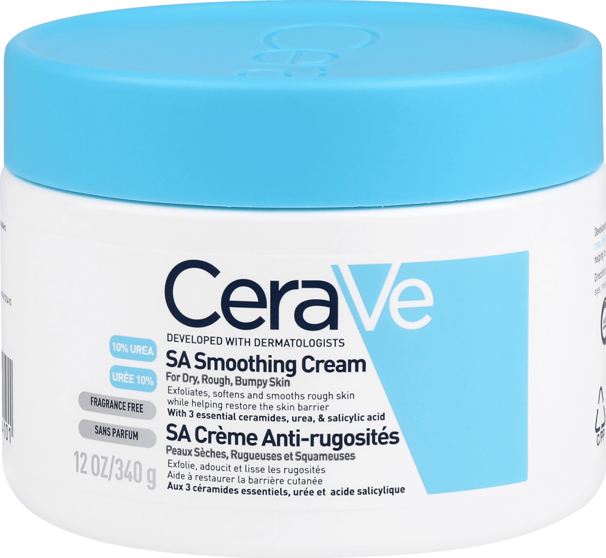 CeraVe Sa Smoothing krema za lice i tijelo, 340 ml | dm-drogeriemarkt.ba