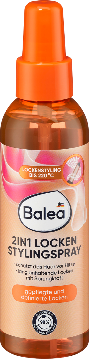 Balea Spray 2în1 pentru styling bucle si protecție termică, 150 ml ...