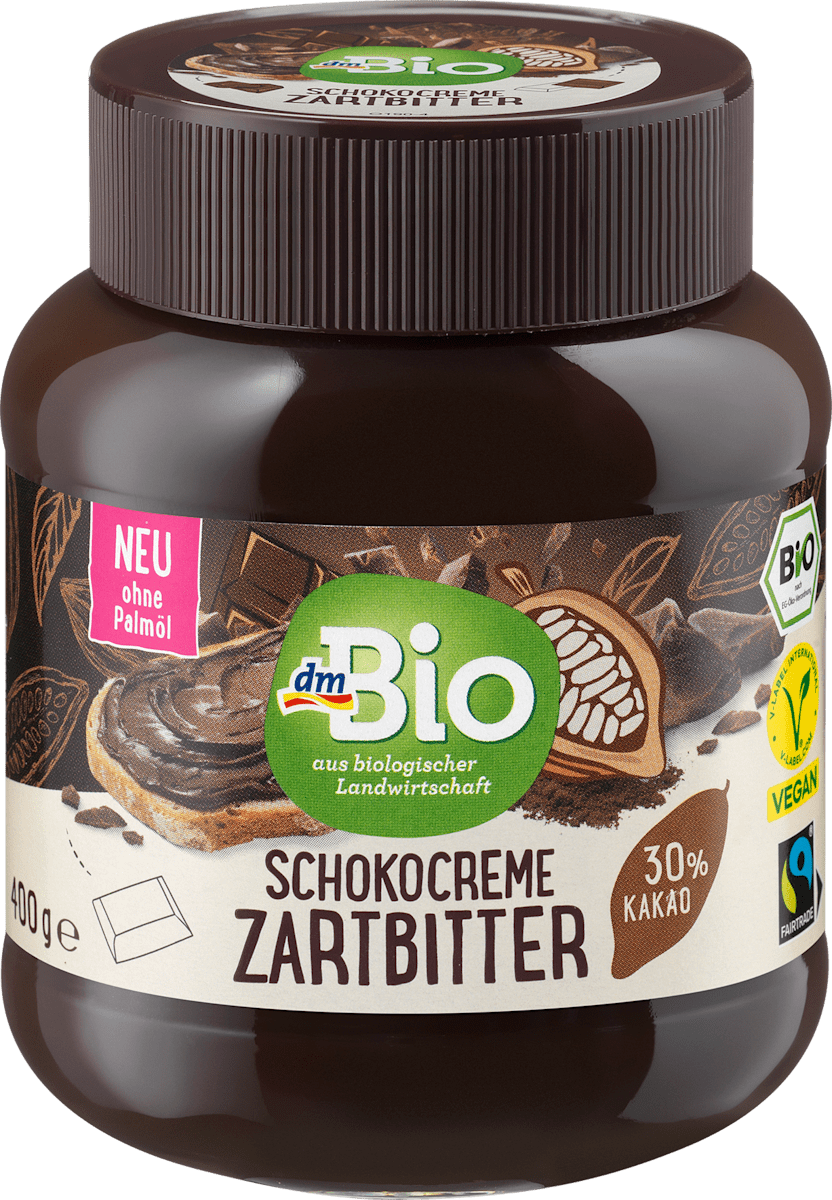 dmBio Crema spalmabile bio al cacao amaro, 400 g Acquista online a ...