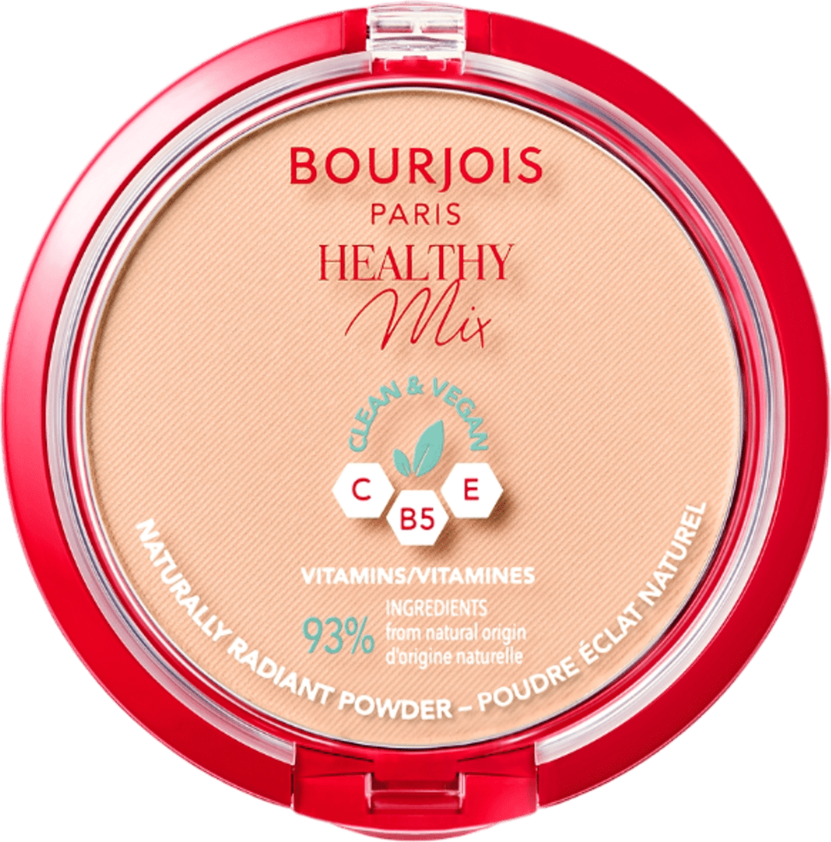 BOURJOIS PARIS Clean & Vegan Healthy Mix puder u kamenu – 02 Vanilla ...