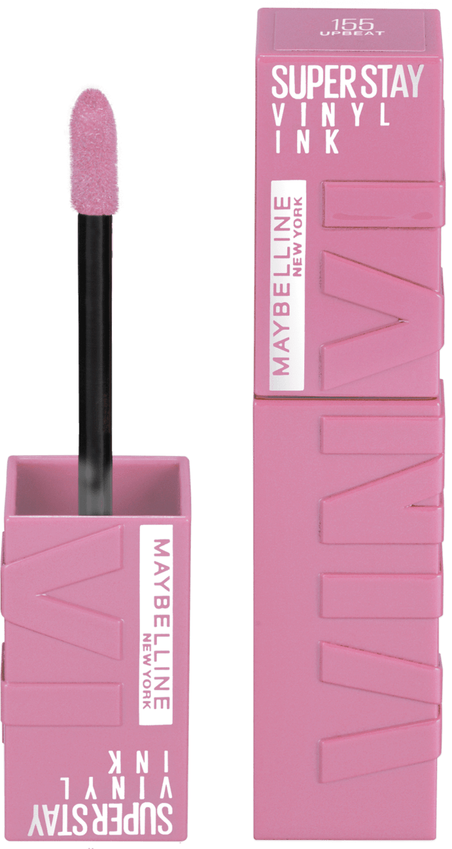 MAYBELLINE NEW YORK tekutá rtěnka Superstay Vinyl Ink 155 Upbeat, 4,2 ...