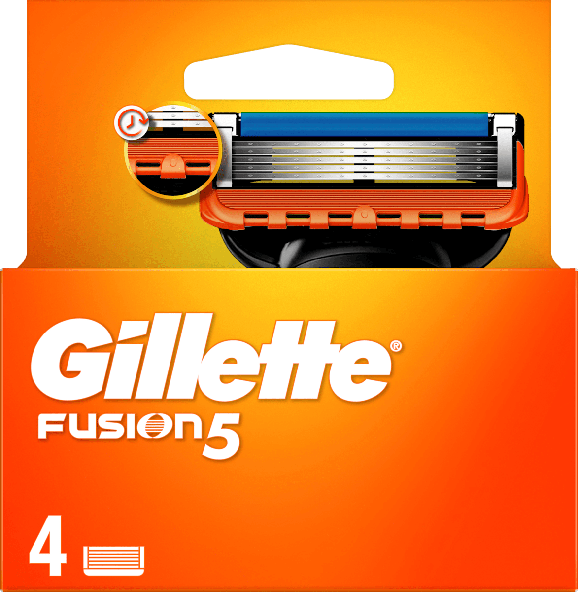 Gillette Fusion britvice, 4 kom. trajno povoljna online kupnja | dm.hr