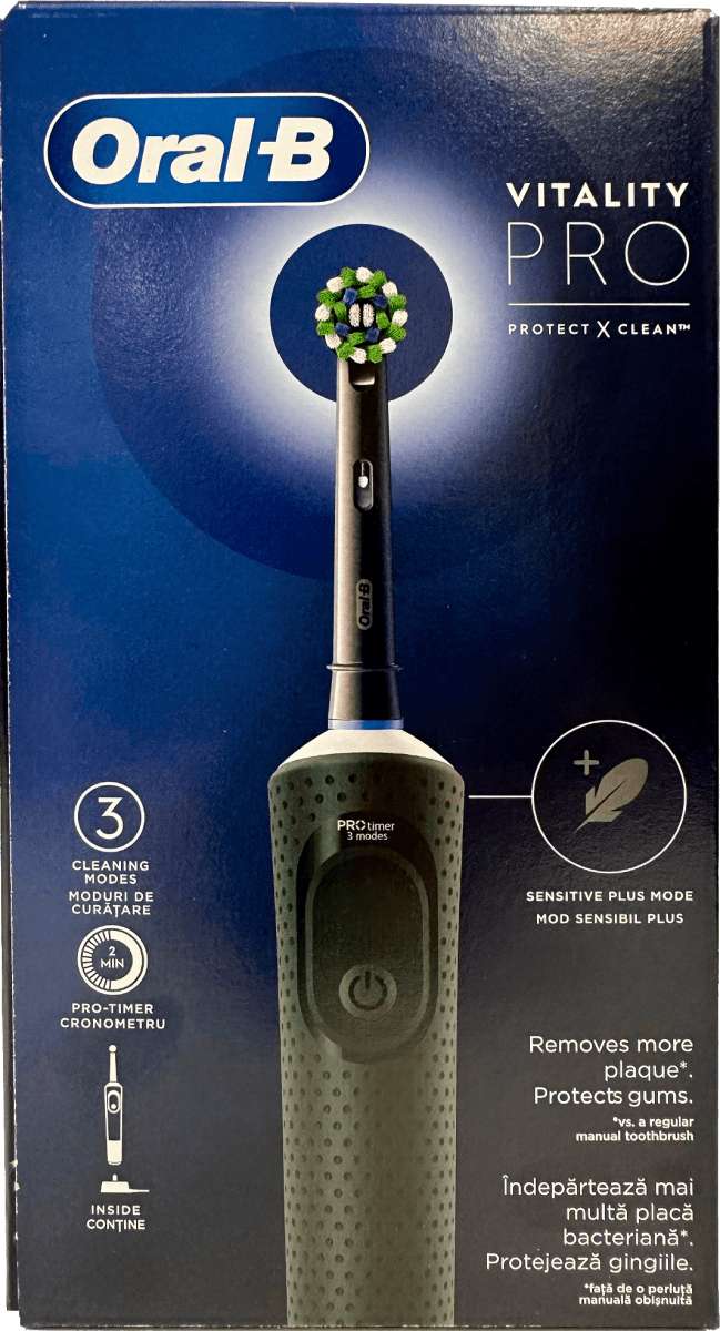 Oral-B Електрическа четка за зъби Vitality PRO Black, 1 бр. | dm България