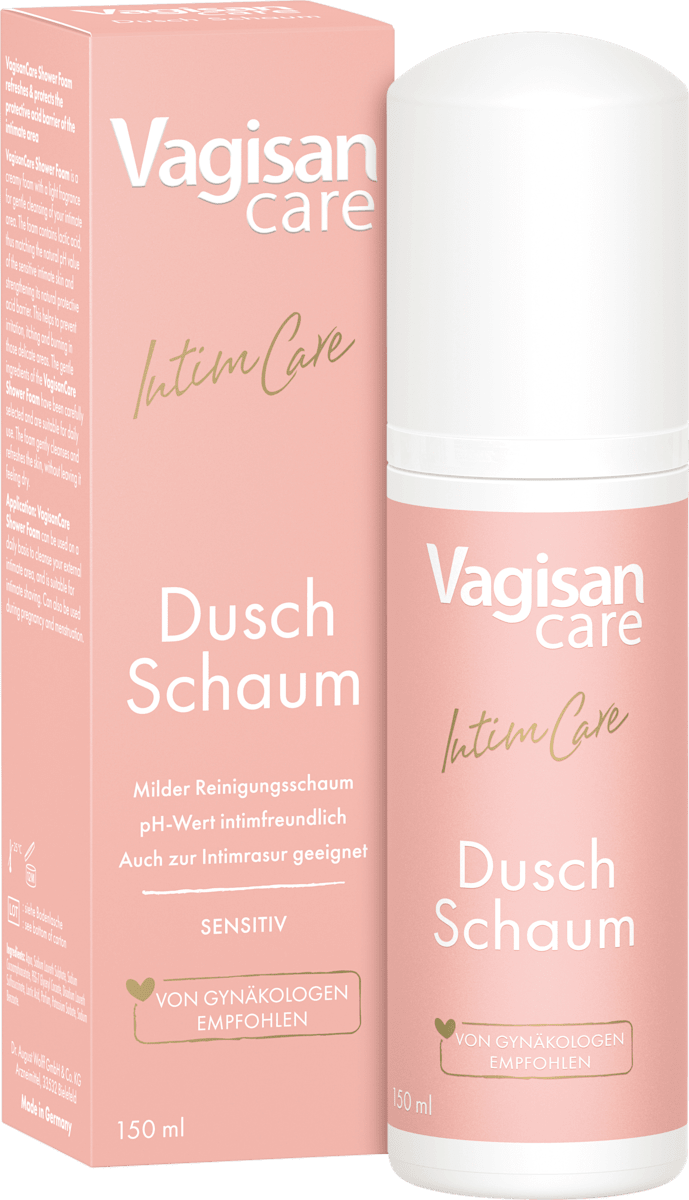 VagisanCare Intimpflege Duschschaum, 150 ml dauerhaft günstig online kaufen | dm.de