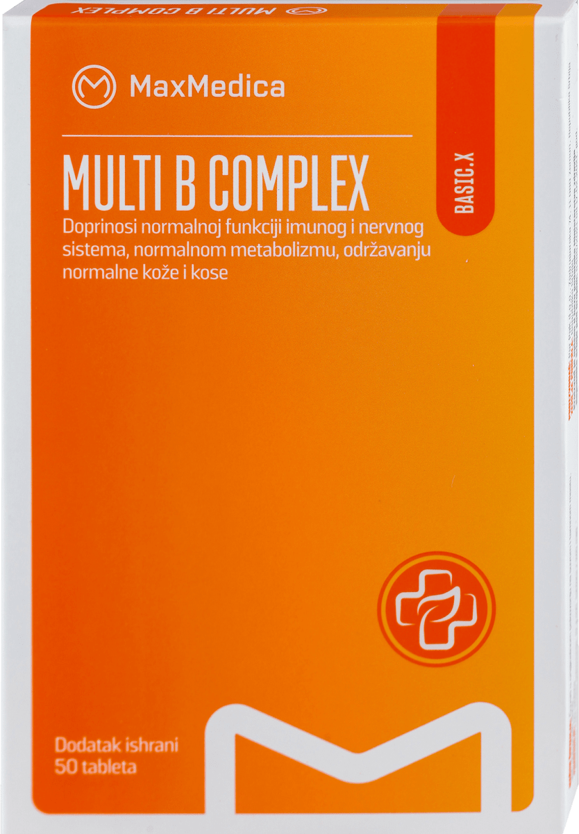 MaxMedica MULTI B COMPLEX tablete, 50 kom uvek povoljna online kupovina | dm.rs