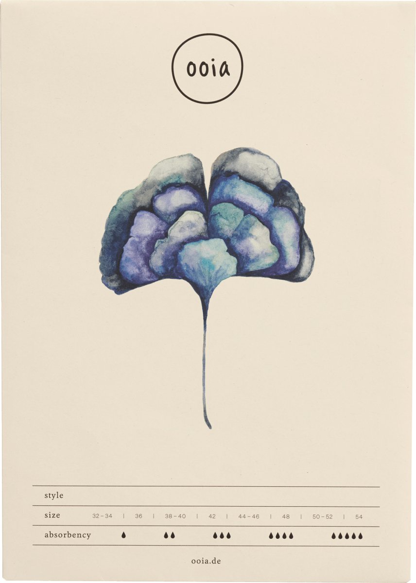 ooia Periodenslip Strong Merlot, Gr. 38-40, 1 St dm Dauerpreis ...