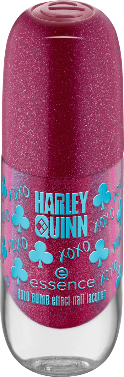 essence Nagellack Harley Quinn HOLO BOMB effect 01 XOXO, Harley, 8 ml ...