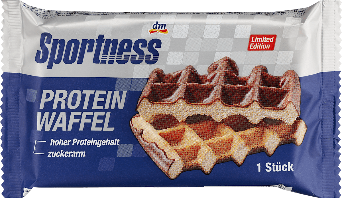 Sportness Protein Waffel, 60 g dauerhaft günstig online kaufen | dm.de