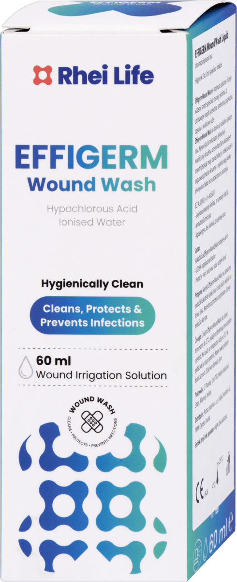 EFFIGERM Sprej za ispiranje rana, 60 ml | dm.hr
