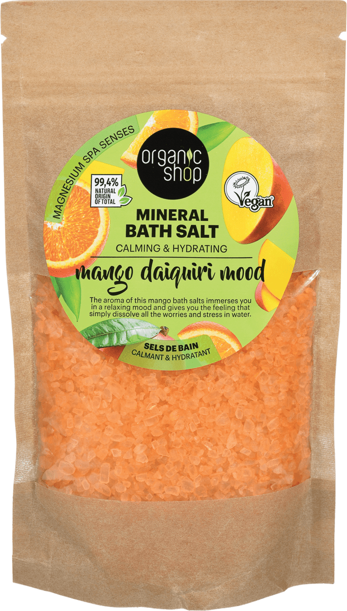 organic shop Kopalna sol mango daiquiri mood, 500 g | dm.si