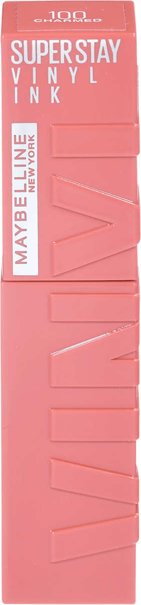 MAYBELLINE NEW YORK SUPERSTAY VINYL INK tečni ruž - 100 Charmed, 4,2 ml ...