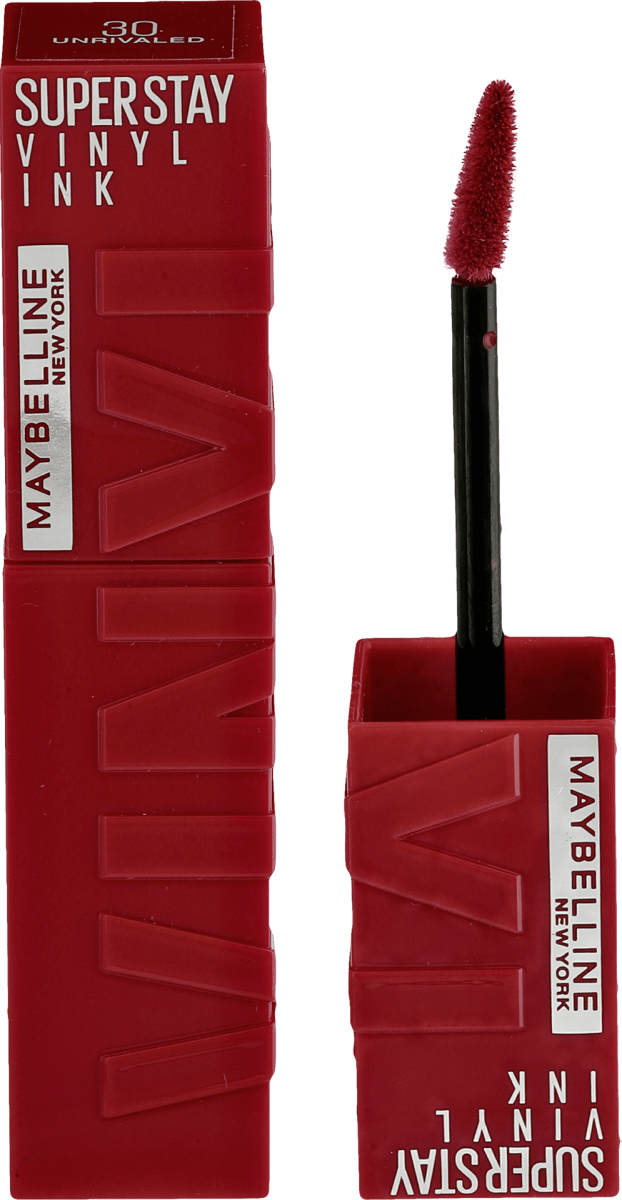 MAYBELLINE NEW YORK Pomadka do ust Super Stay Vinyl Ink UNRIVALED 30, 4 ...