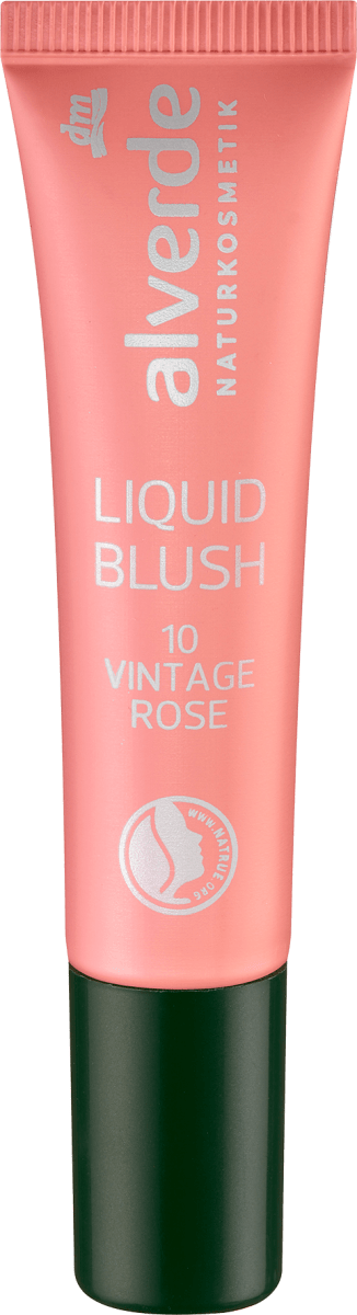 alverde NATURKOSMETIK Liquid Blush 10 Vintage Rose, 15 ml dm Dauerpreis ...