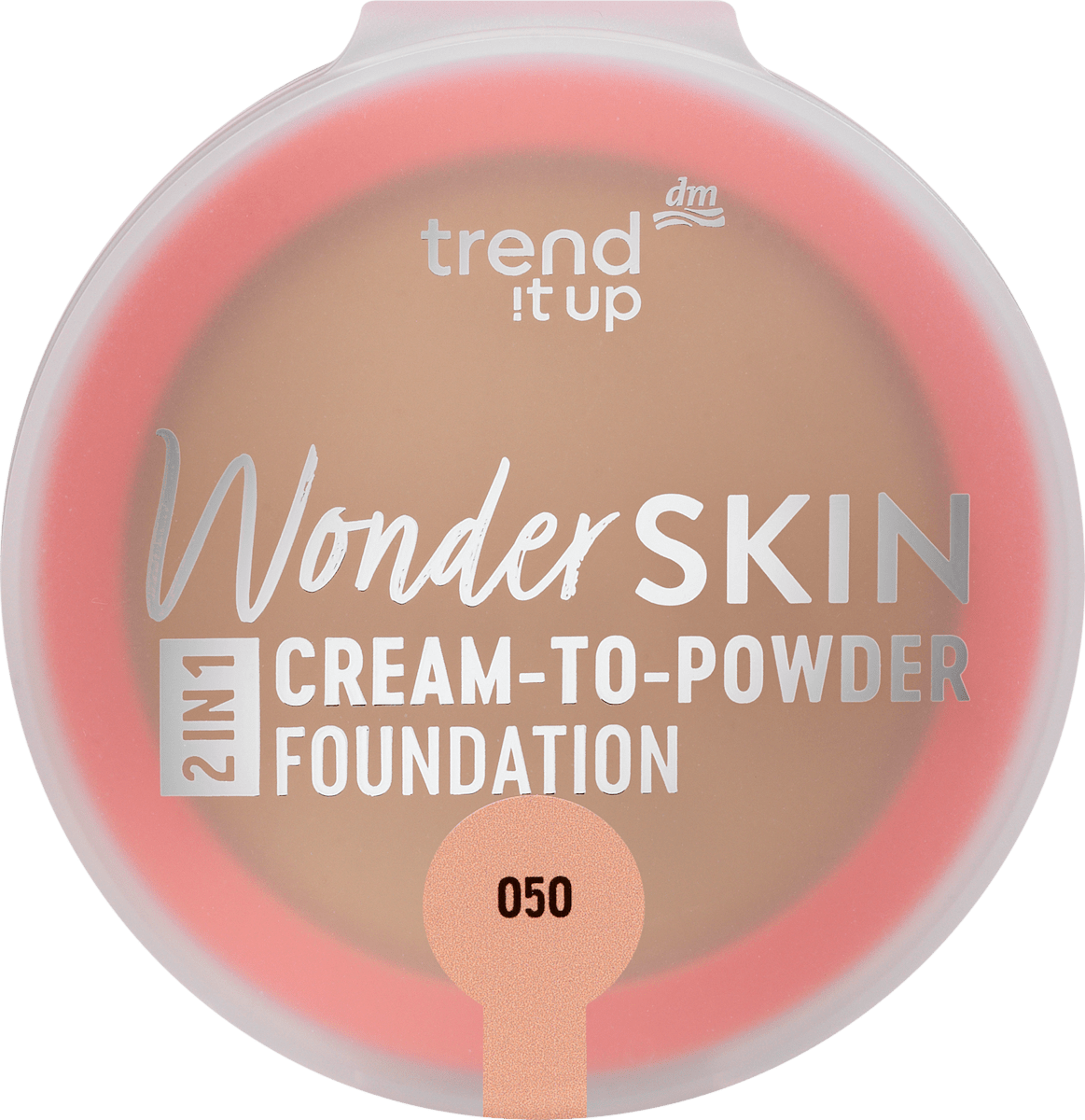trend !t up Foundation Wonder Skin Cream To Powder 050, 10 g dauerhaft ...