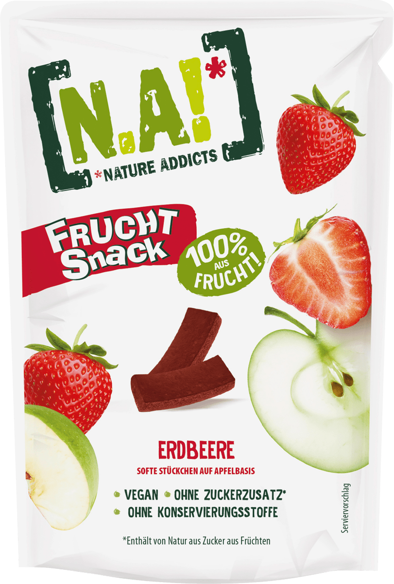 N.A! Trockenfrüchte Frucht Snack Erdbeere, 35 g | dm.at