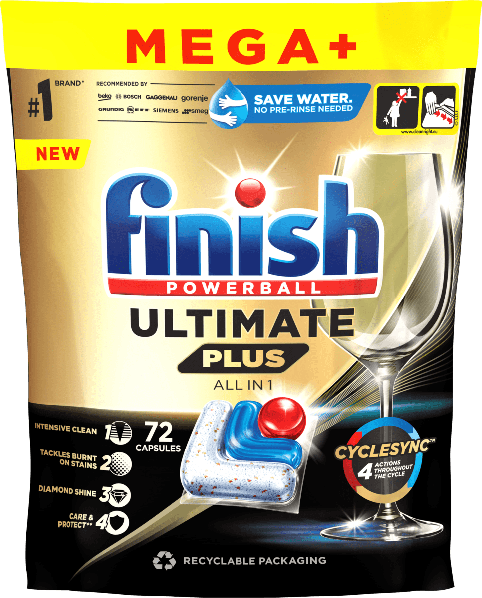 Finish Ultimate PLUS tablete za mašinsko pranje posuđa, 72 kom. | dm ...
