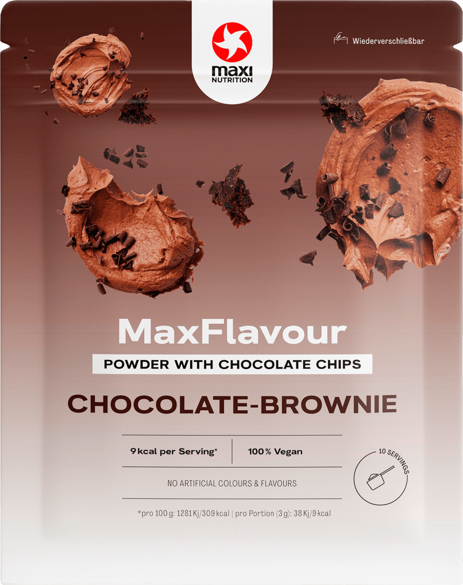 maxiNUTRITION MaxFlavour Chocolate-Brownie, 30 g | dm.at