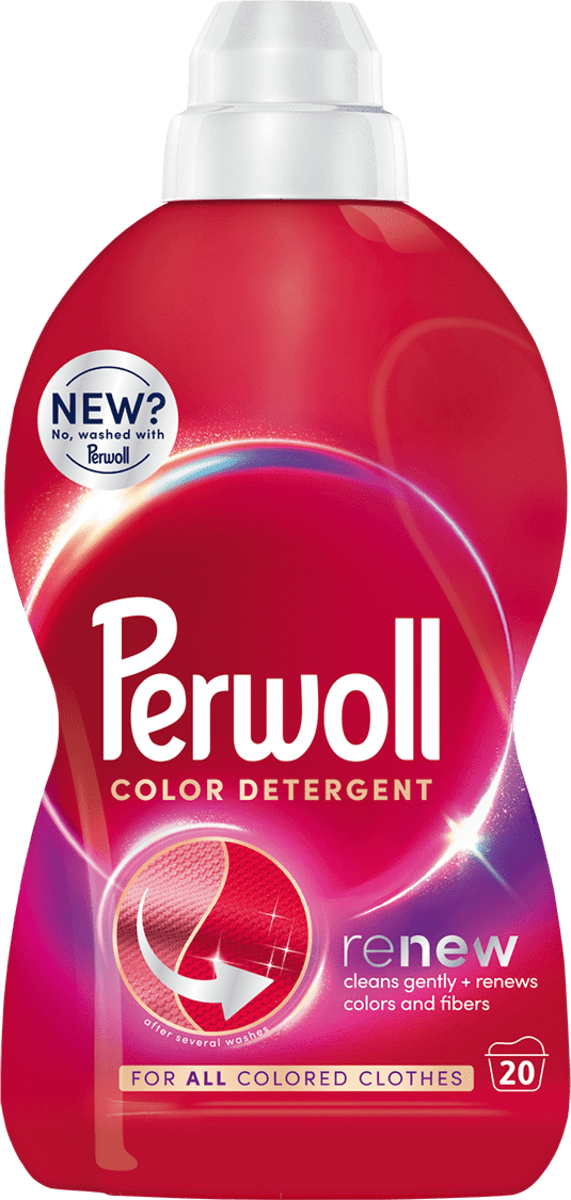 Perwoll Detergent lichid rufe colorate 20 spălări, 1 l | dm.ro