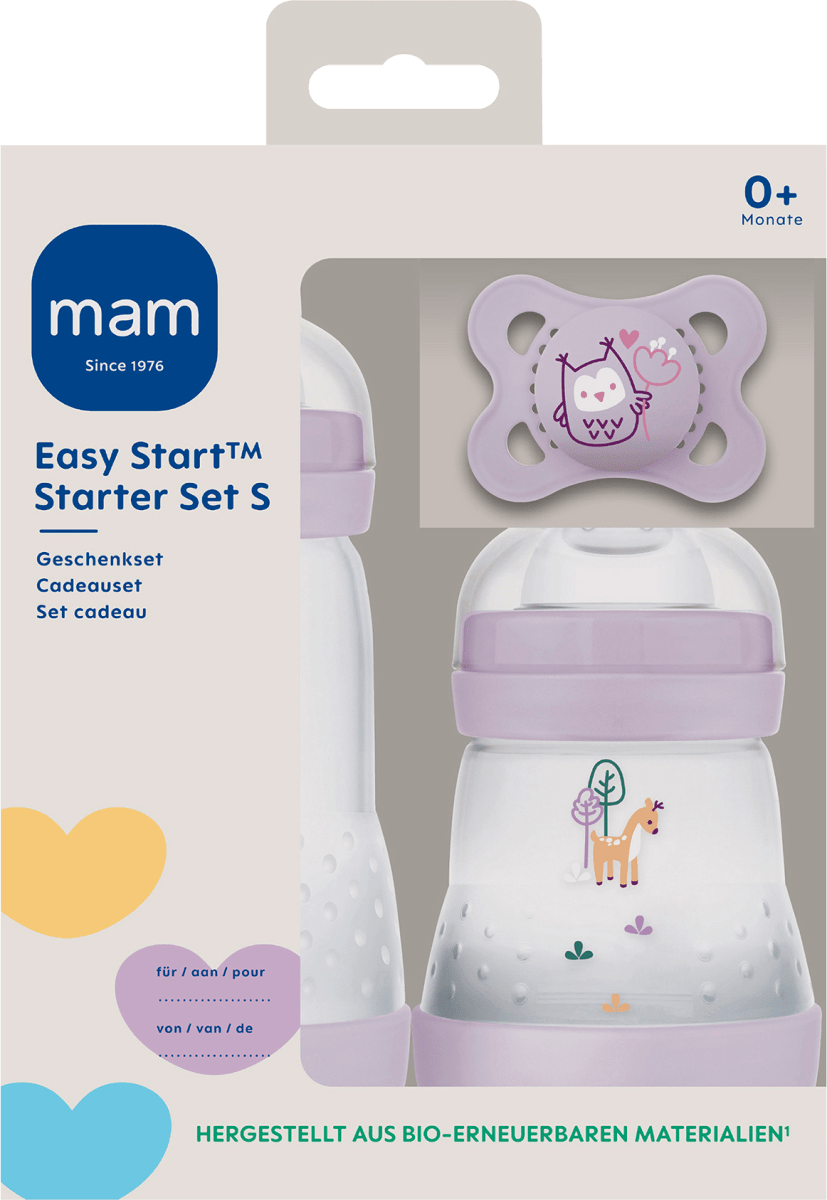 MAM Starterset Easy Start S lila 0+ Monate, 1 St | dm.at