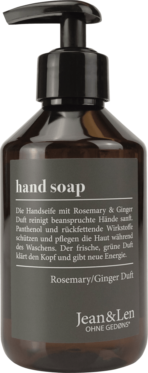 Jean&Len Flüssigseife Rosemary & Ginger, 250 ml dauerhaft günstig ...