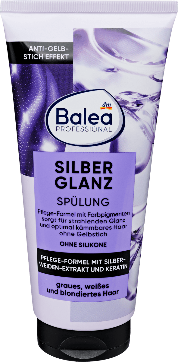 Balea Professional Silber Glanz Spülung, 200 ml dm Dauerpreis: Immergünstig einkaufen | dm.at