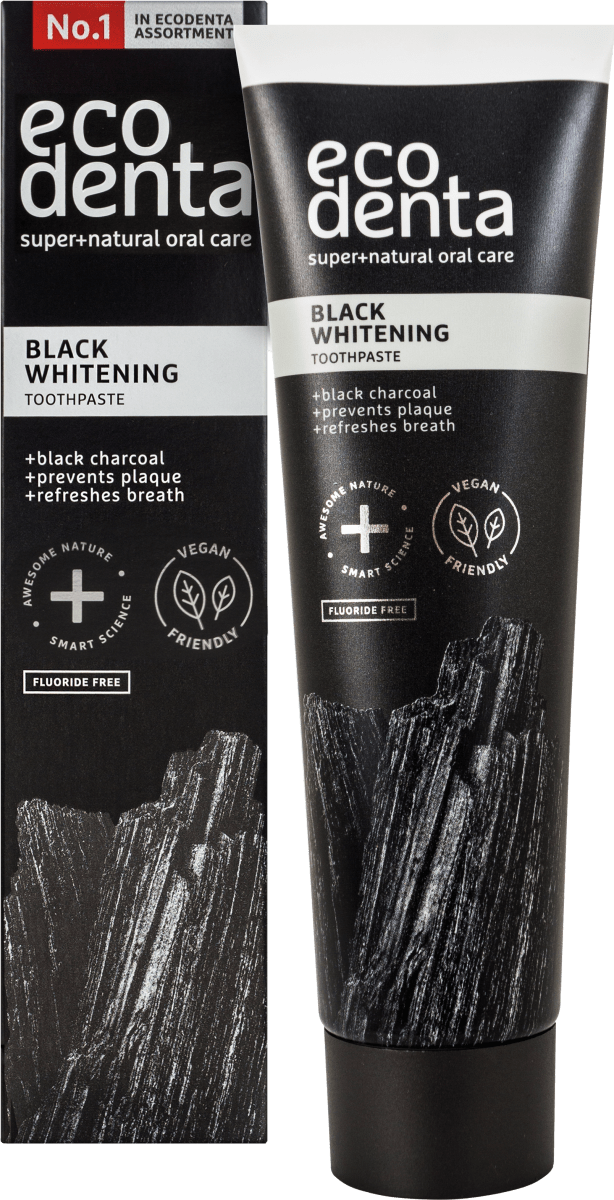 Ecodenta Crna pasta za zube sa aktivnim ugljenom, 100 ml | dm ...