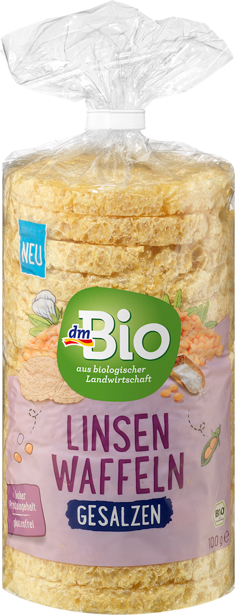 dmBio Snack od leće, slani, 100 g trajno povoljna online kupnja | dm.hr
