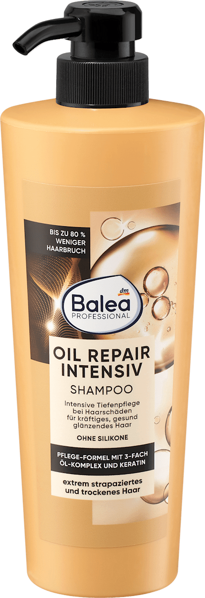 Balea Professional Shampoo Oil Repair Intensiv, 600 ml dauerhaft ...