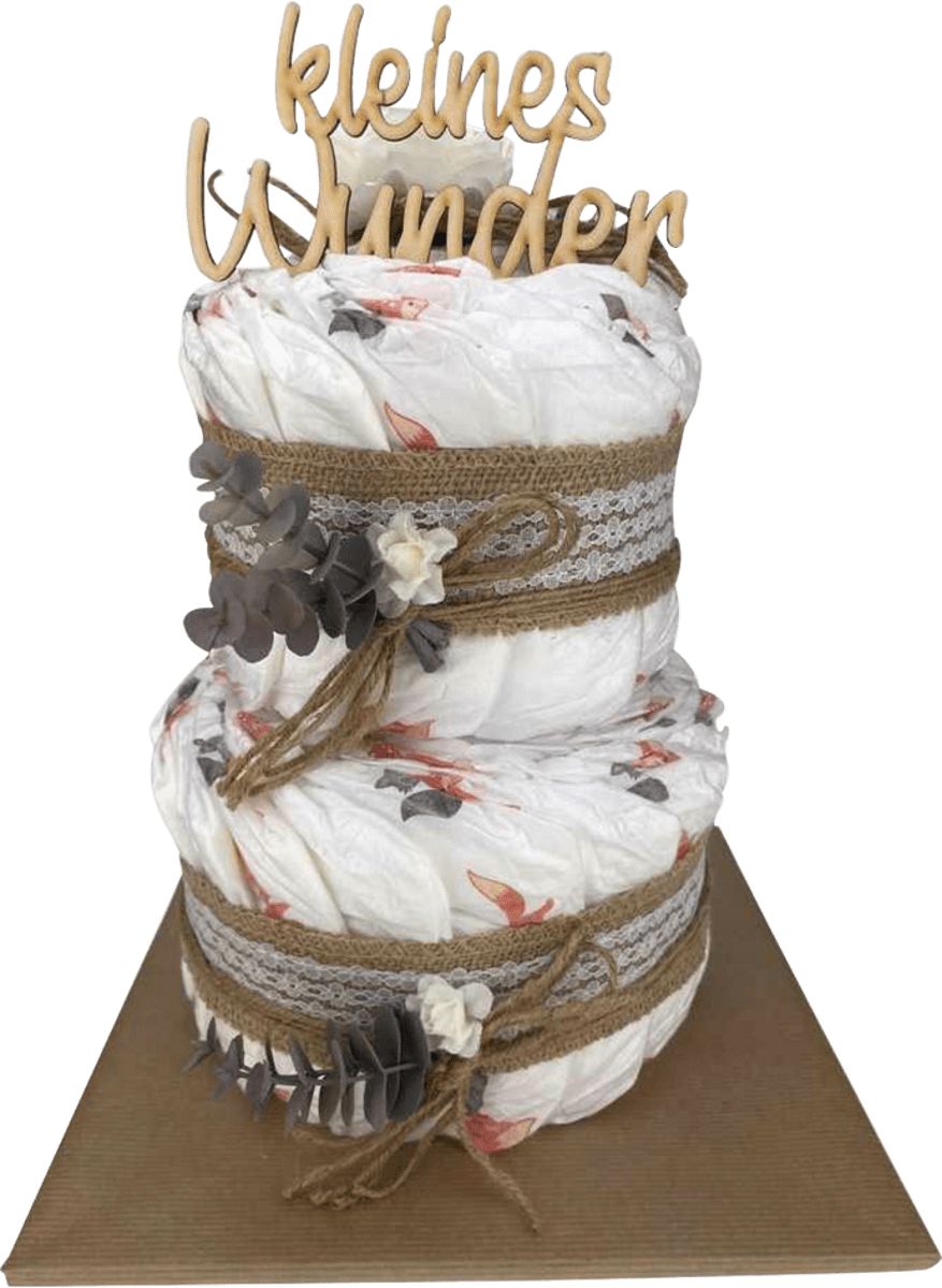 Brandnation Windeltorte Vintage Boho Style, 1 St | dm.at