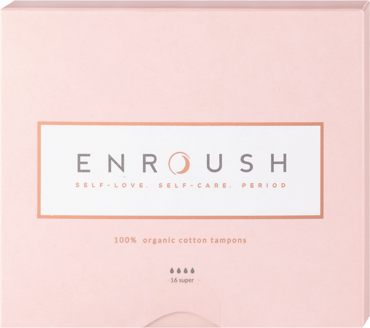 Enroush SELF-LOVE. SELF-CARE. PERIOD Tamponi - super, 16 kom uvek ...
