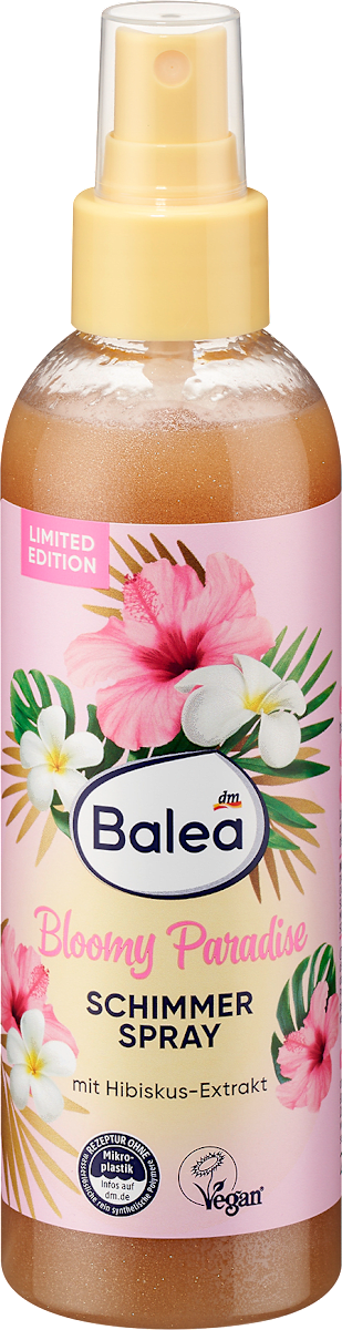 Balea Schimmer Spray Bloomy Paradise, 200 ml dauerhaft günstig online ...