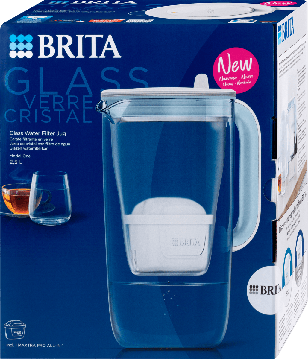 BRITA Stakleni vrč za vodu s 1 filterom, 1 kom. | dm.hr