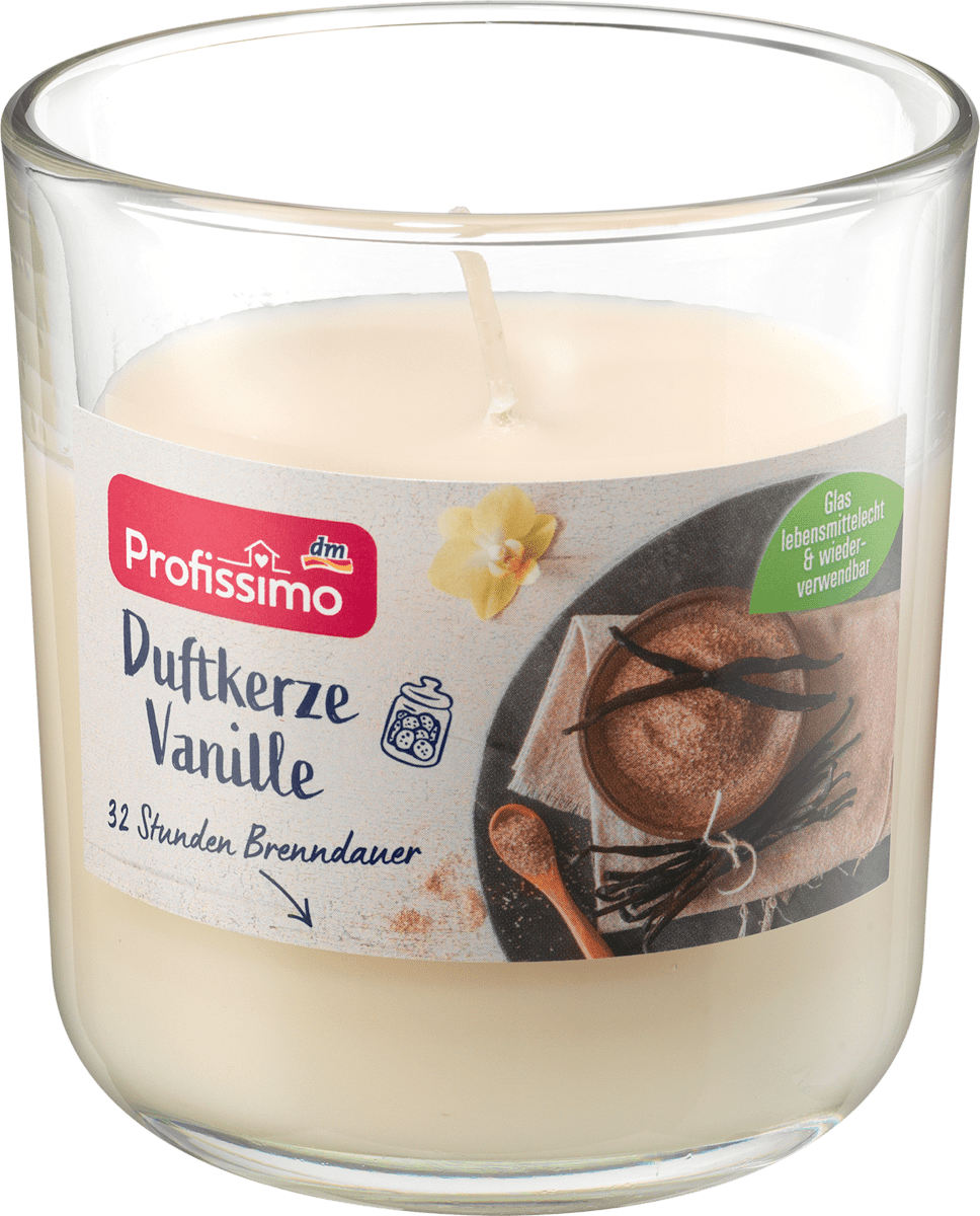 Profissimo Vonná sviečka v skle - vanilka, 1 ks trvalo výhodne nakupovať online | mojadm.sk