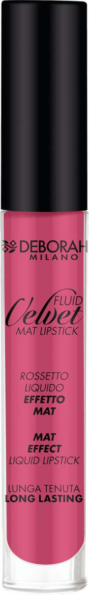 DEBORAH MILANO Tekoče rdečilo za ustnice Fluid Velvet Mat 29 Rose, 4,5 ... DEBORAH MILANO Tekoče rdečilo za ustnice Fluid Velvet Mat 29 Rose, 4,5 ...