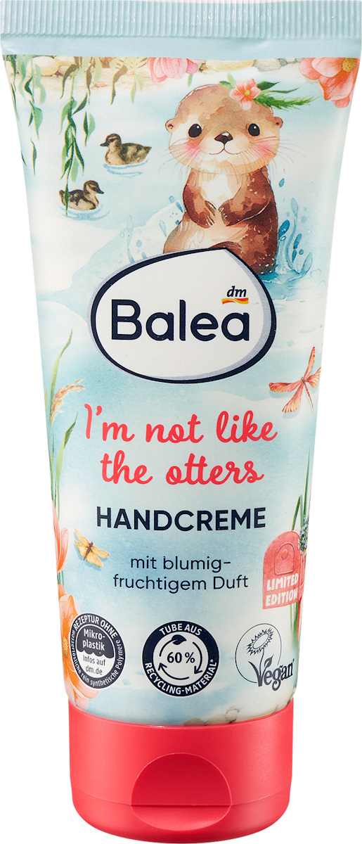 Balea Handcreme I'm not like the otters, 100 ml dm Dauerpreis: Immergünstig einkaufen | dm.at