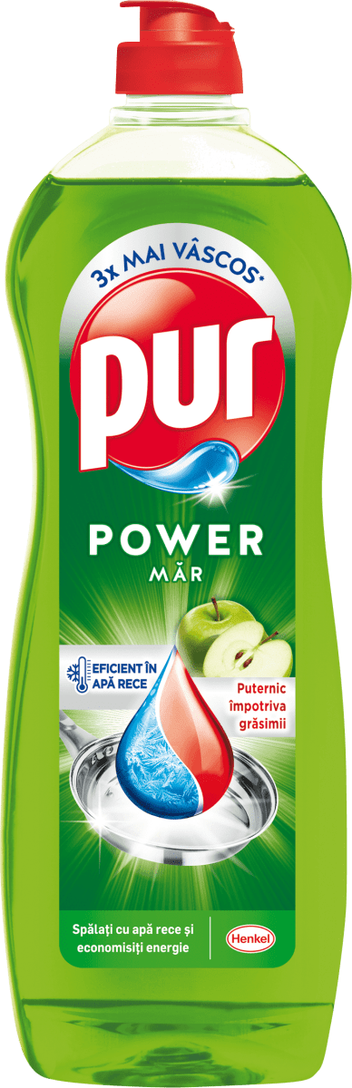 Pur Препарат за съдове Power 750 Ml Dm България
